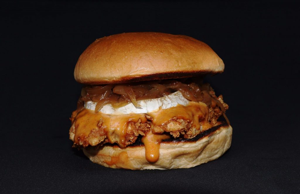 Chef's Plate Checken burger - Joseph Agius Attard